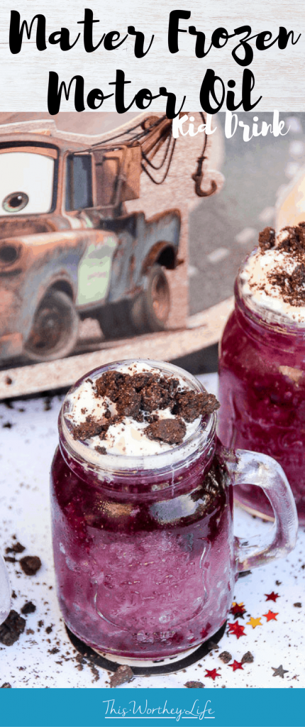 Mater Frozen Motor Oil Kid Drink