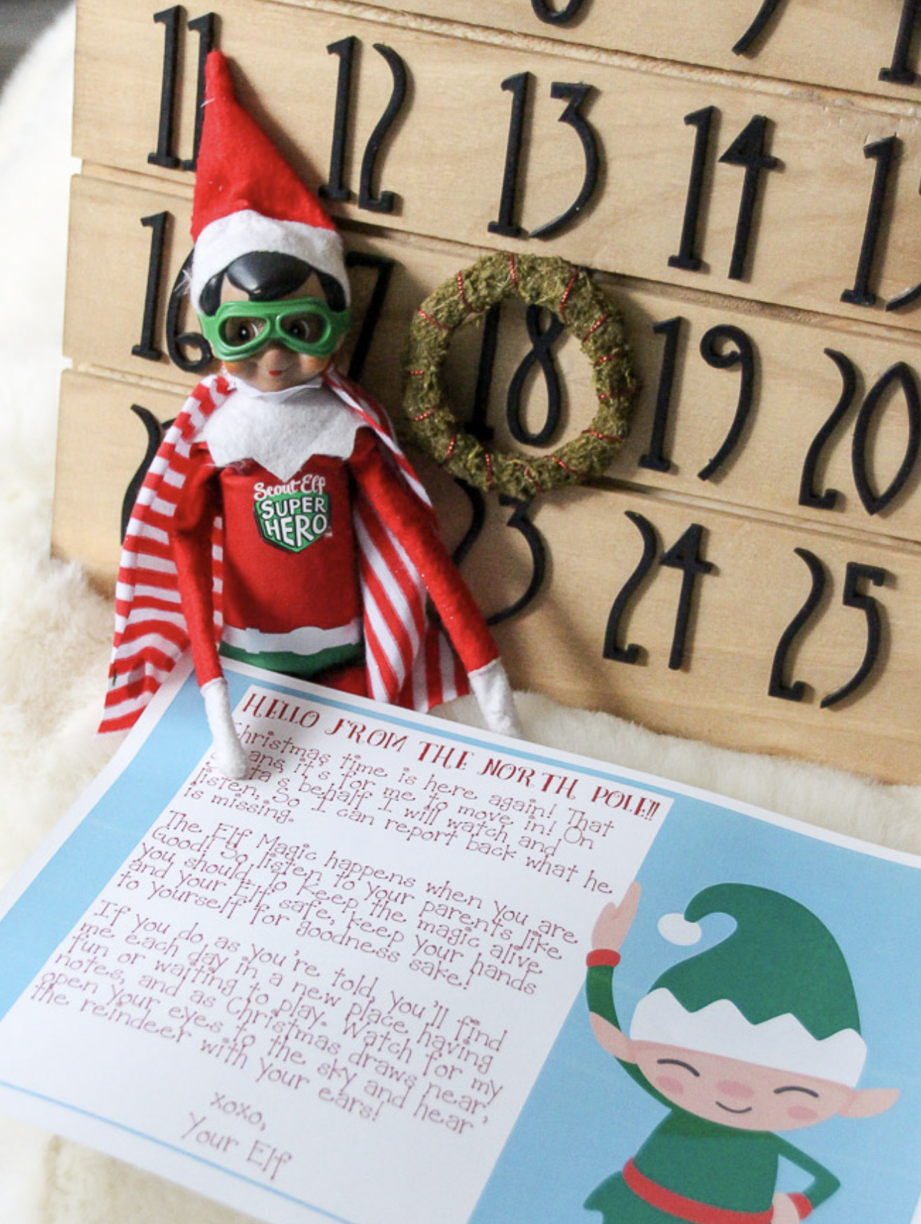 elf on the shelf welcome letter - This Worthey Life - Food + Lifestyle
