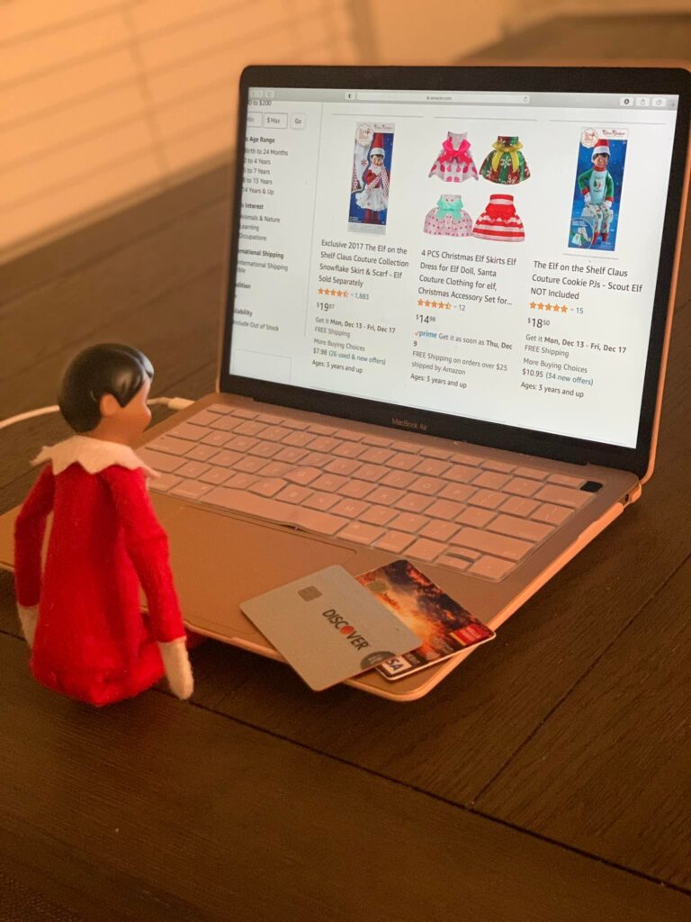 Black Elf on the Shelf Ideas