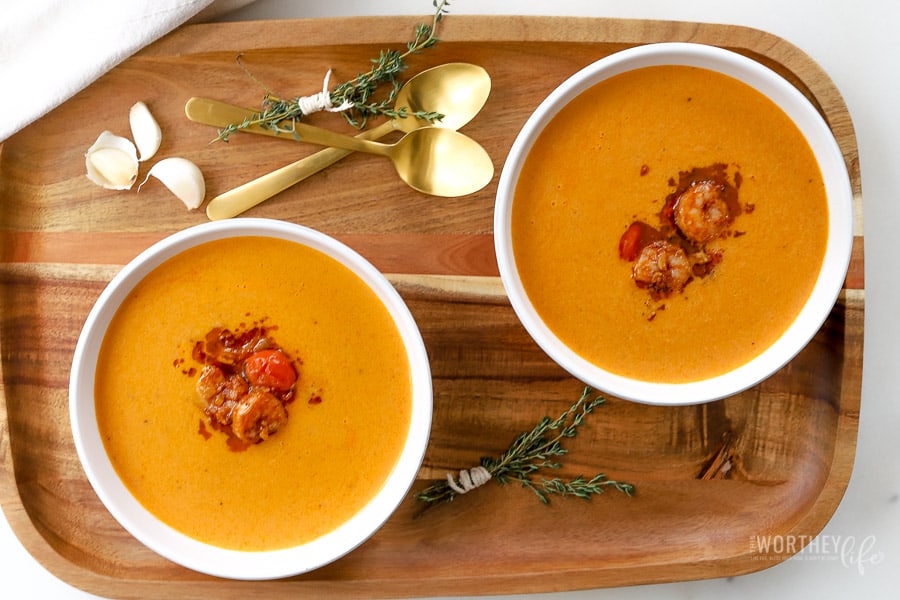 Shrimp Bisque Recipe Made in the Instant Pot