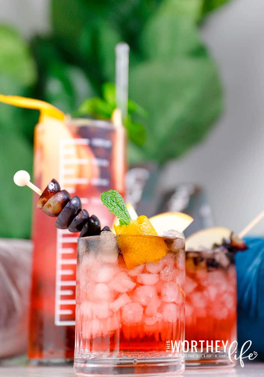 Sparkling Apple Cider Potion Mocktail