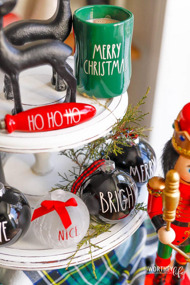 Rae Dunn Tiered Tray Christmas Ideas To Check Out!