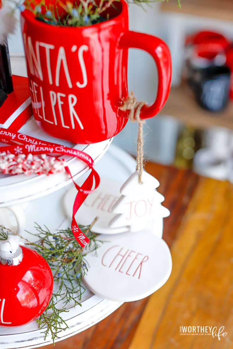 Rae Dunn Tiered Tray Christmas Ideas To Check Out!