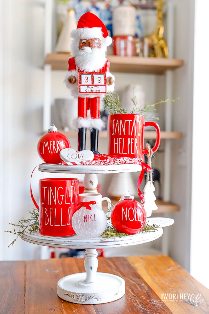 Rae Dunn Tiered Tray Christmas Ideas To Check Out!