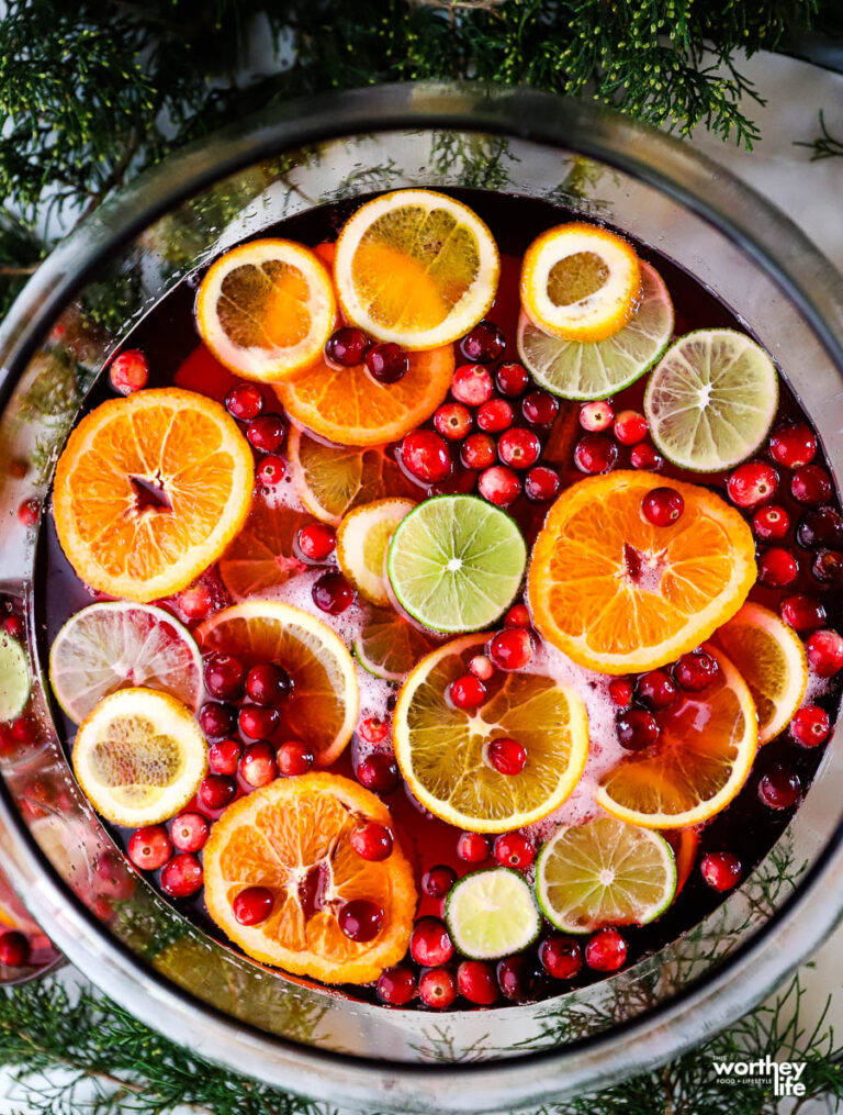 Sprite With Cranberry Punch Holiday Recipe for a crowd