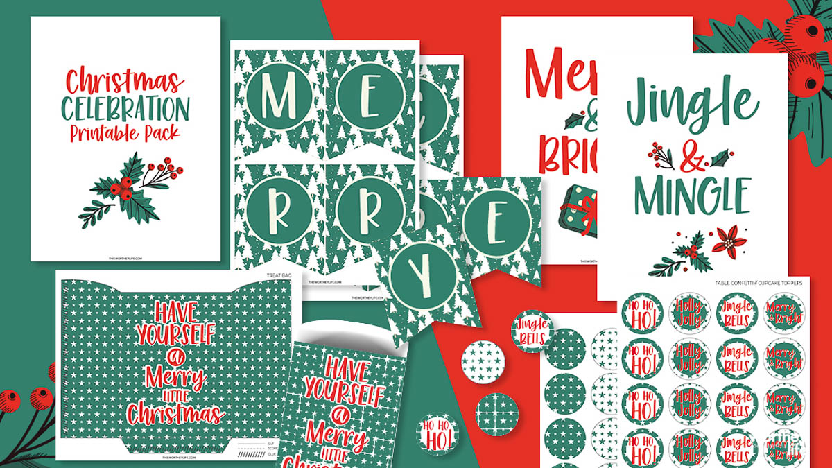 Christmas Celebration Free Printable Packet