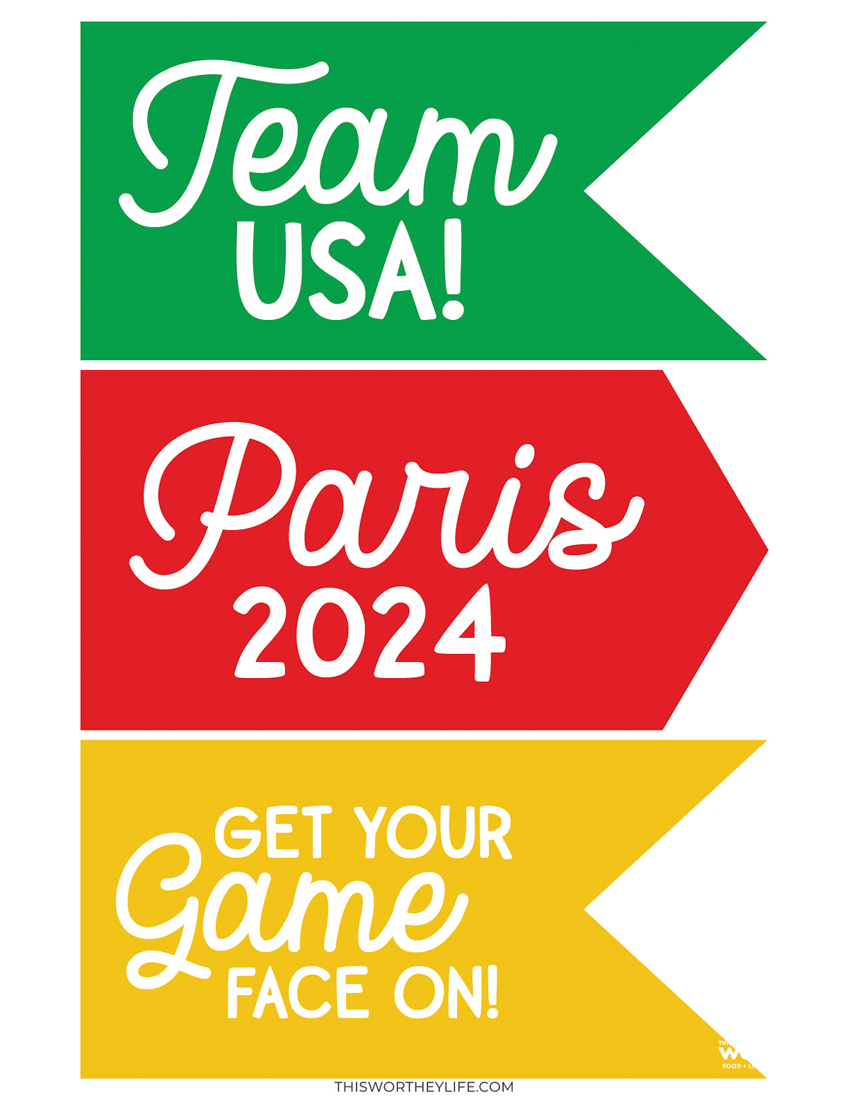 Free Olympics Printables To Download